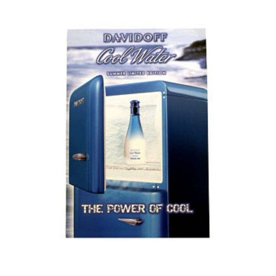 Davidoff Coolwater Freeze Me / Davidoff Poster Display COFPD ...