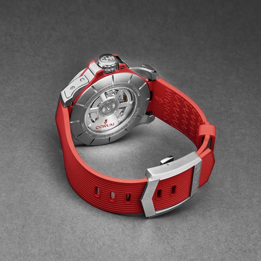 Corum Admiral Cup Chronograph Automatic Red Dial Men's Watch 277.101.04 ...