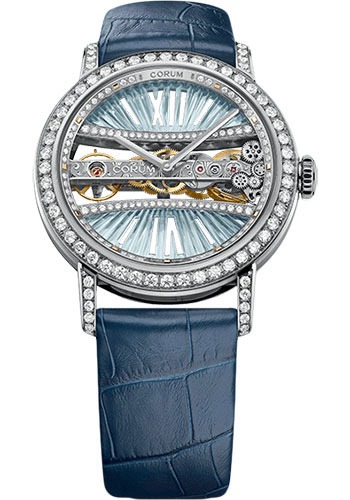 Corum Golden Bridge Round Hand Wind Diamond Unisex Watch B113/03169 ...