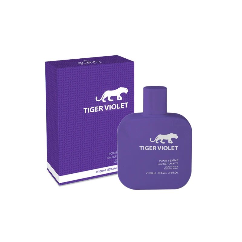 Cosmo Tiger Violet Pour Femme Eau De Toilette 100ml (3.4 oz ...