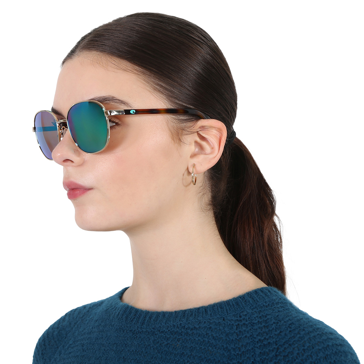 Costa Del Mar EGRET Green Mirror Polarized Polycarbonate Ladies ...