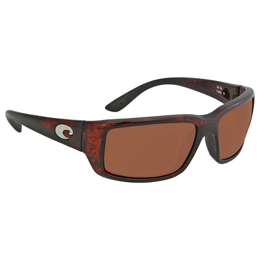 Costa Del Mar FANTAIL Copper Polarized Polycarbonate Men's Sunglasses ...