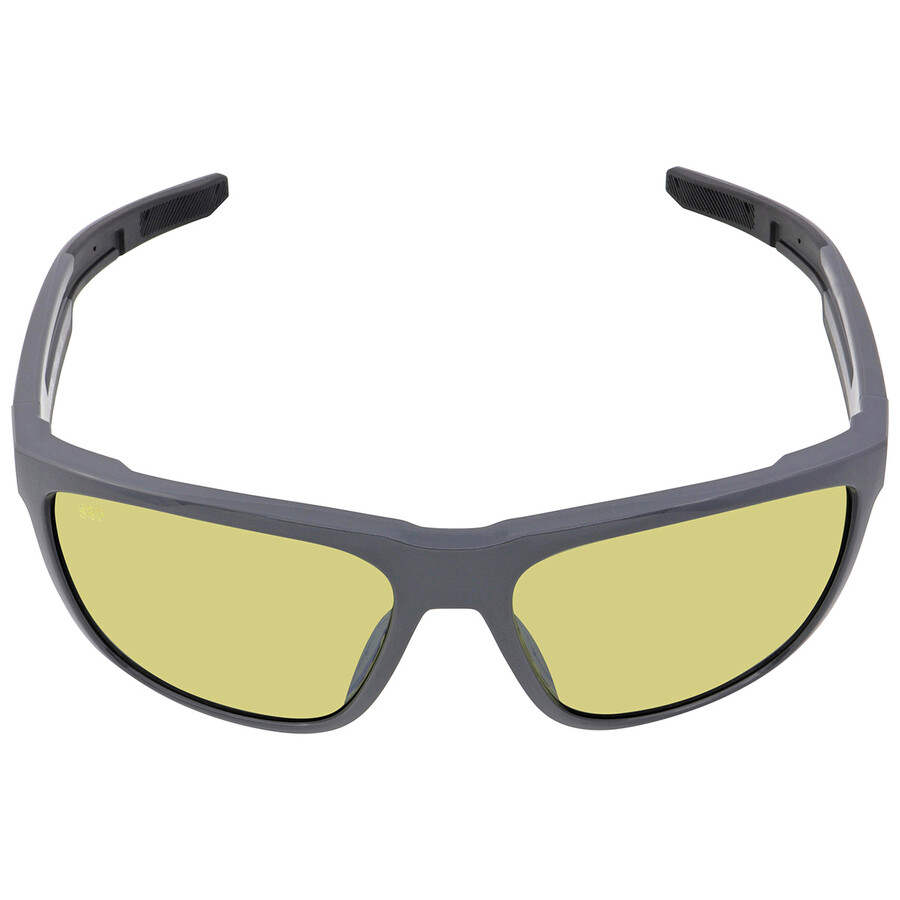 Costa Del Mar Ferg Polarized Sunrise Silver Mirror Glass Square Men's ...