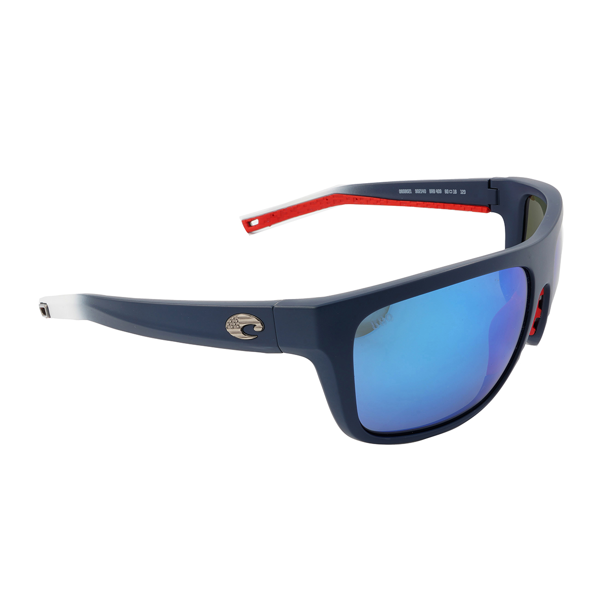 Costa Del Mar Freedom Series Broadbill Blue Mirror Polarized Glass Men ...