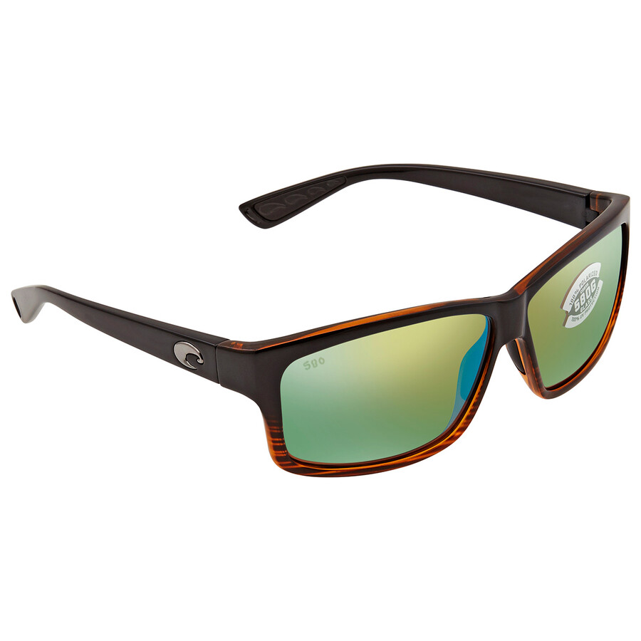 Costa Del Mar Green Mirror Polarized Glass (580G) Rectangular ...