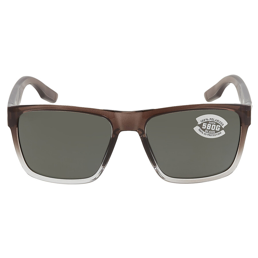 Costa Del Mar Paunch XL Grey Polarized Glass 580G Square Men's ...