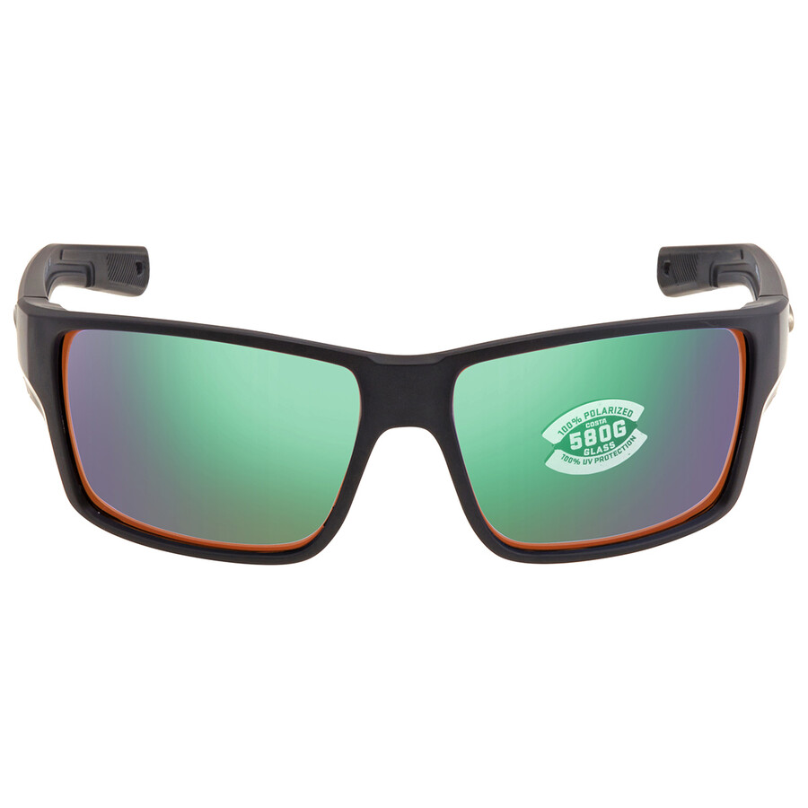 Costa Del Mar REEFTON PRO Green Mirror Polarized Glass Men's Sunglasses ...