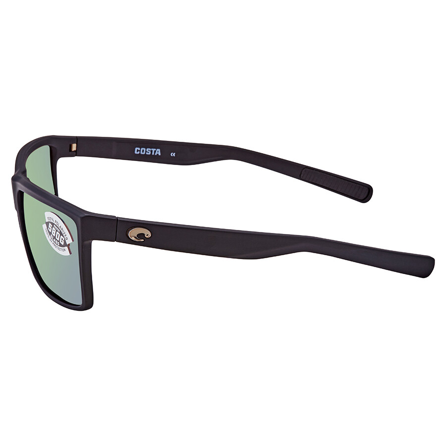Costa Del Mar RINCONCITO Green Mirror Polarized Glass Rectangular Men's ...