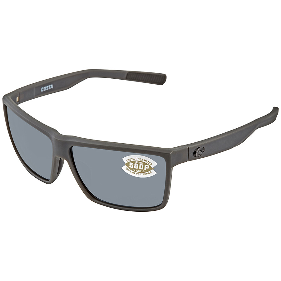 Costa Del Mar RINCONCITO Grey Polarized Polycarbonate Men's Sunglasses ...
