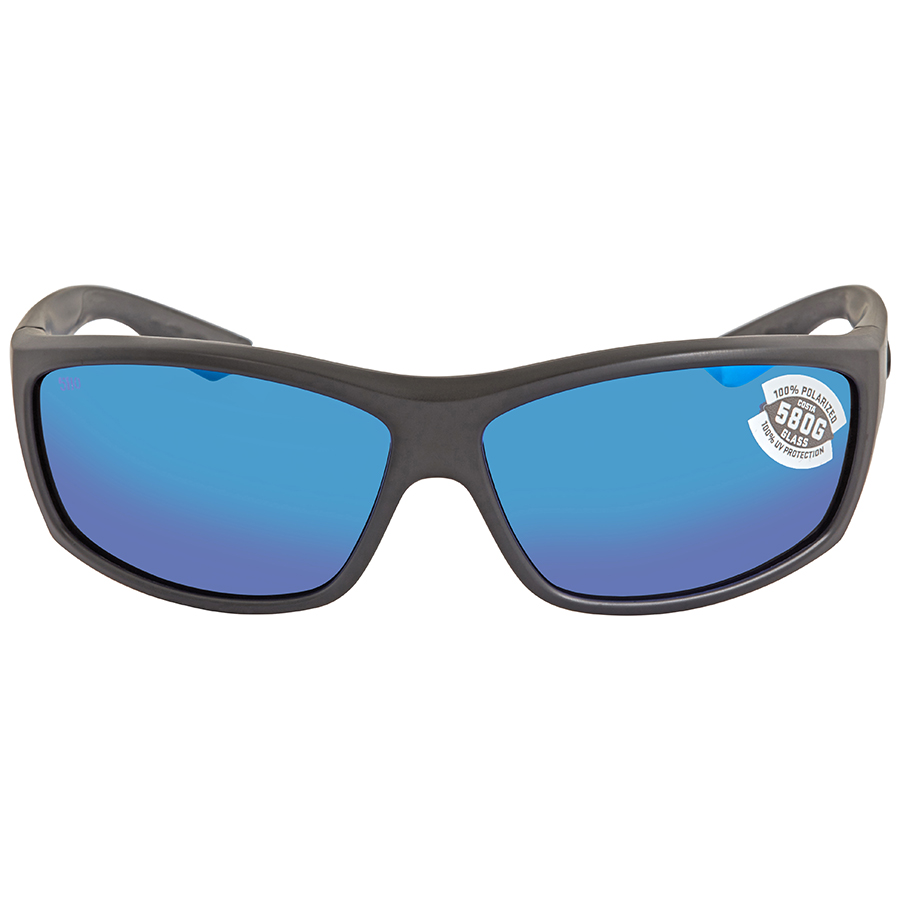 Costa Del Mar SALTBREAK Blue Mirror Polarized Glass Men's Sunglasses BK ...