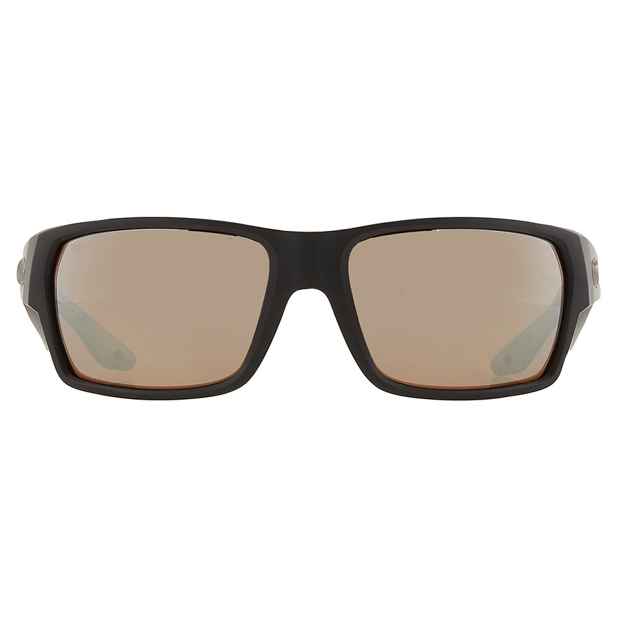 Costa Del Mar Tailfin Copper SIlver Mirror Polarized Glass Rectangular ...