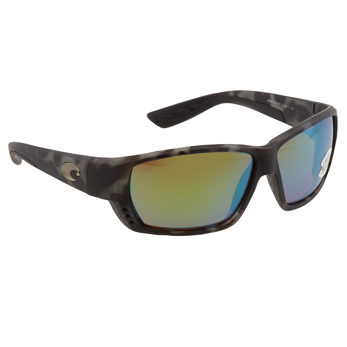 Costa Del Mar Tuna Alley Green Mirror Polarized Glass Men's Sunglasses ...