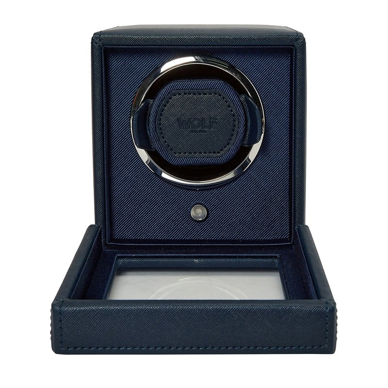 Wolf Cub Single Watch Winder with Cover 461128 098152752427 - Watch ...