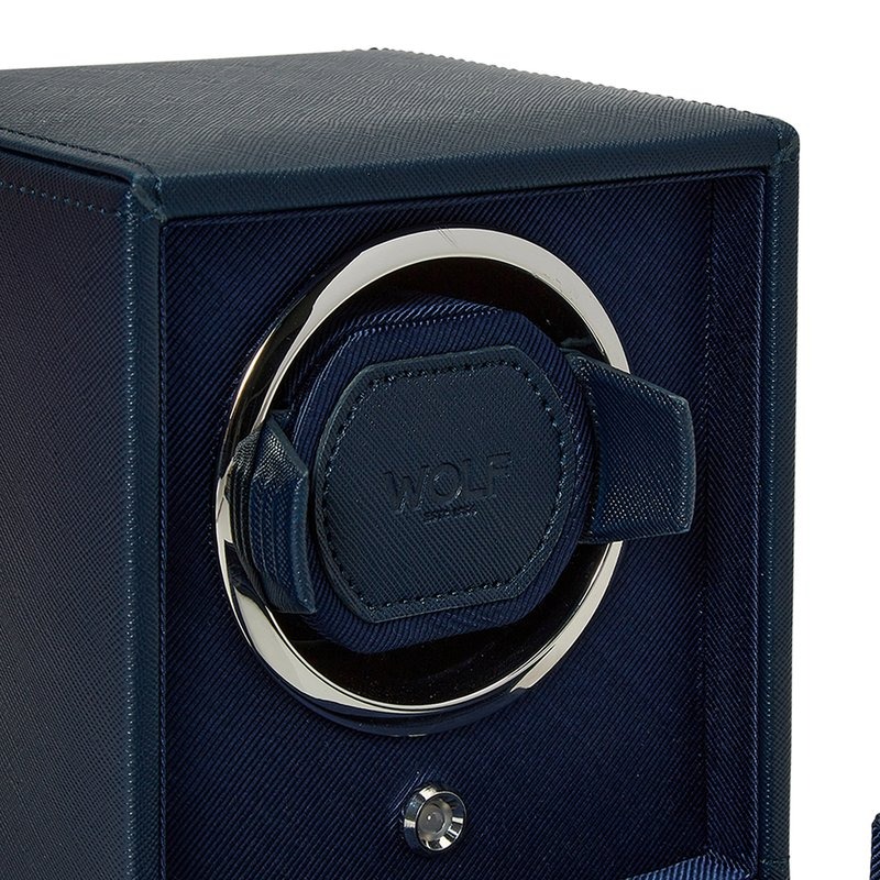 Wolf Cub Single Watch Winder with Cover 461128 098152752427 - Watch ...