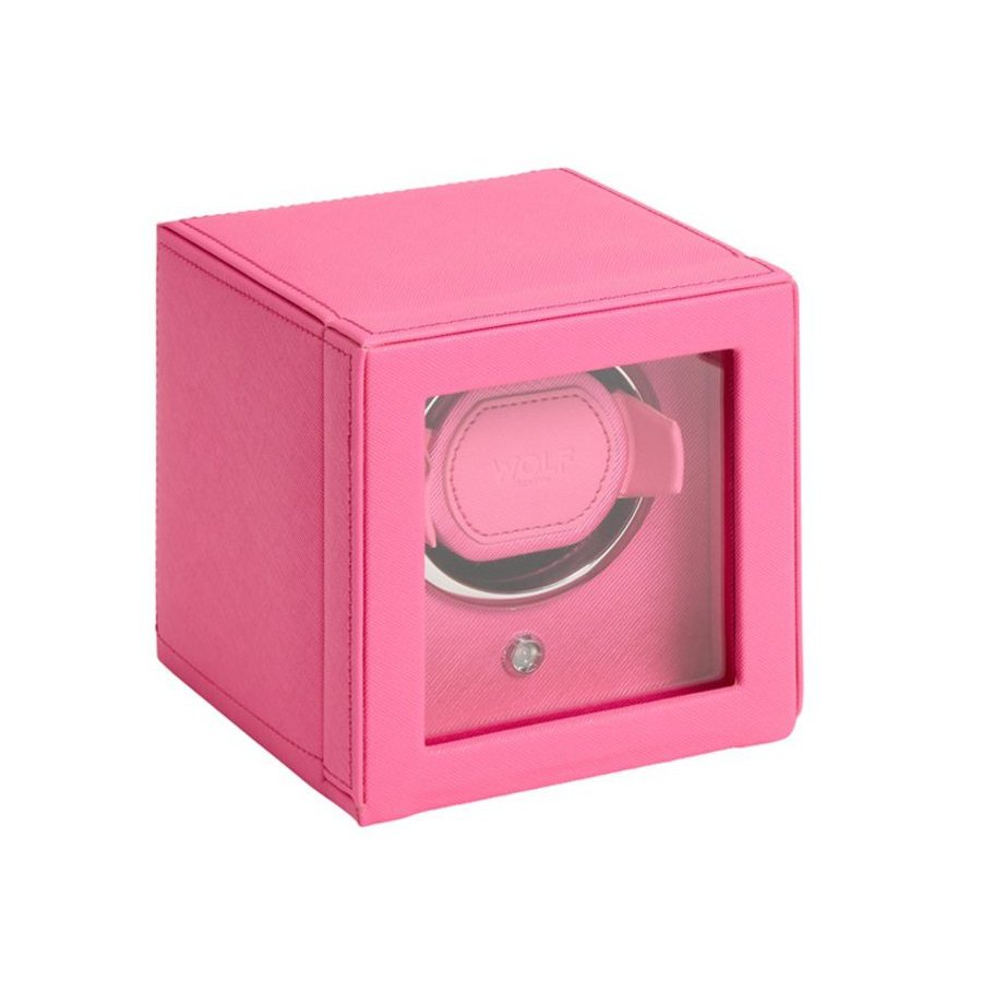 Wolf Cub Single Watch Winder with Cover 461190 098152752403 - Watch ...