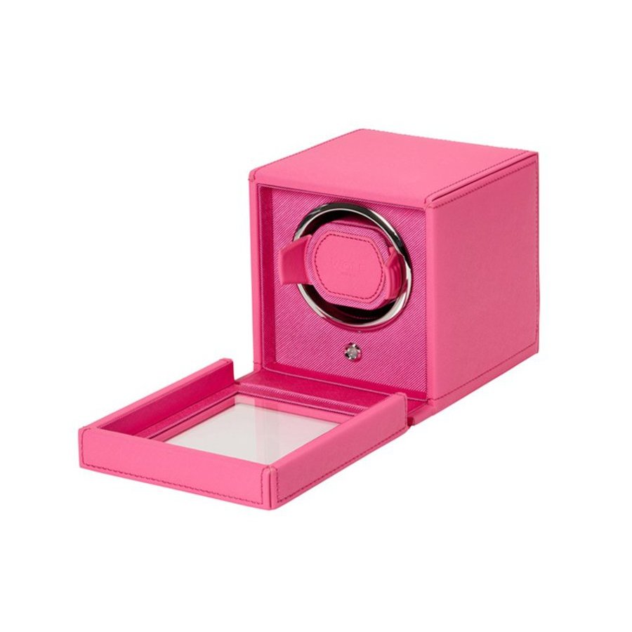 Wolf Cub Single Watch Winder with Cover 461190 098152752403 - Watch ...