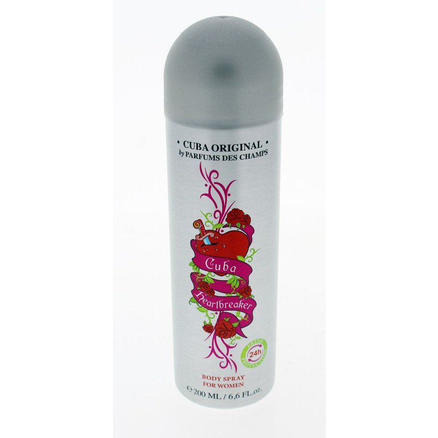 Cuba Ladies Heart Breaker Body Spray 6.7 oz Fragrances 5425017737001 ...