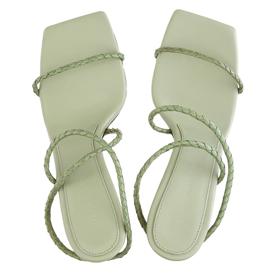 Dear Frances Ladies Mint Rohe 70 Leather Sandals, Brand Size 39 ( US ...