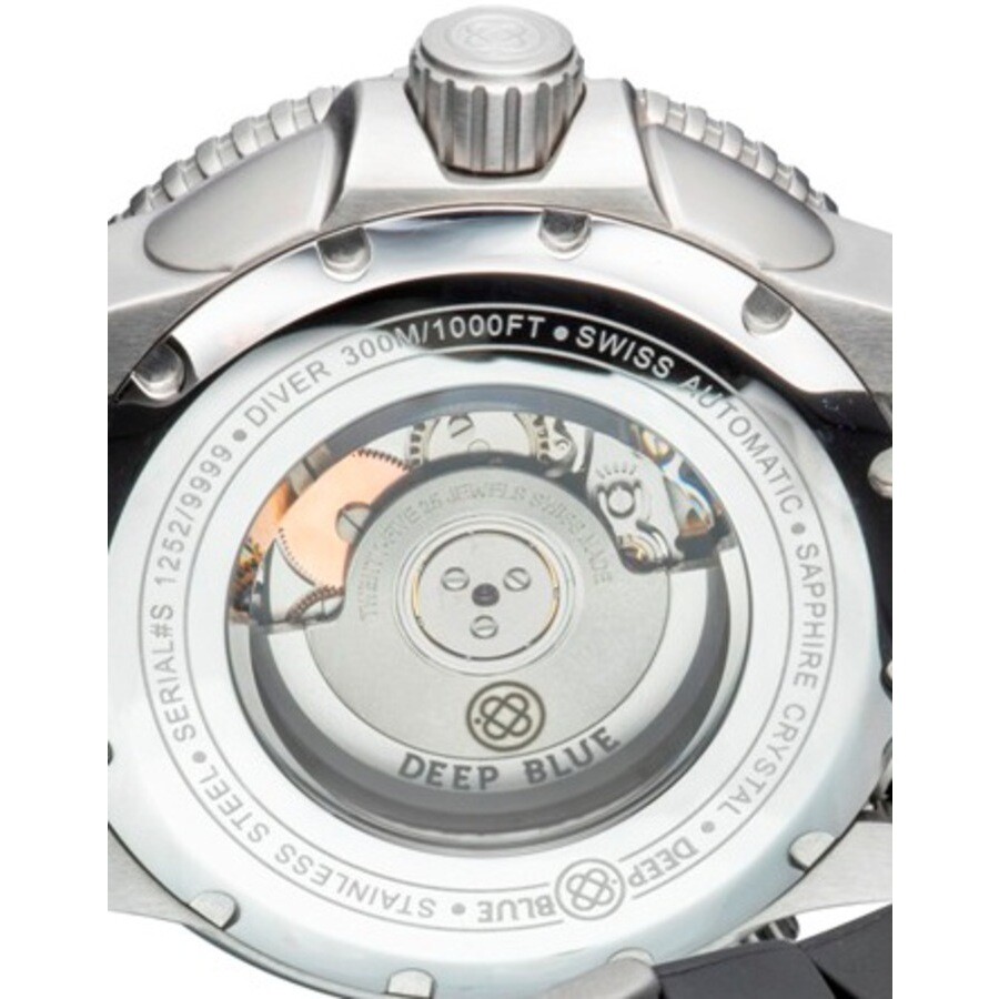 Deep Blue Juggernaut 5 Automatic Green Dial Men's Watch ...