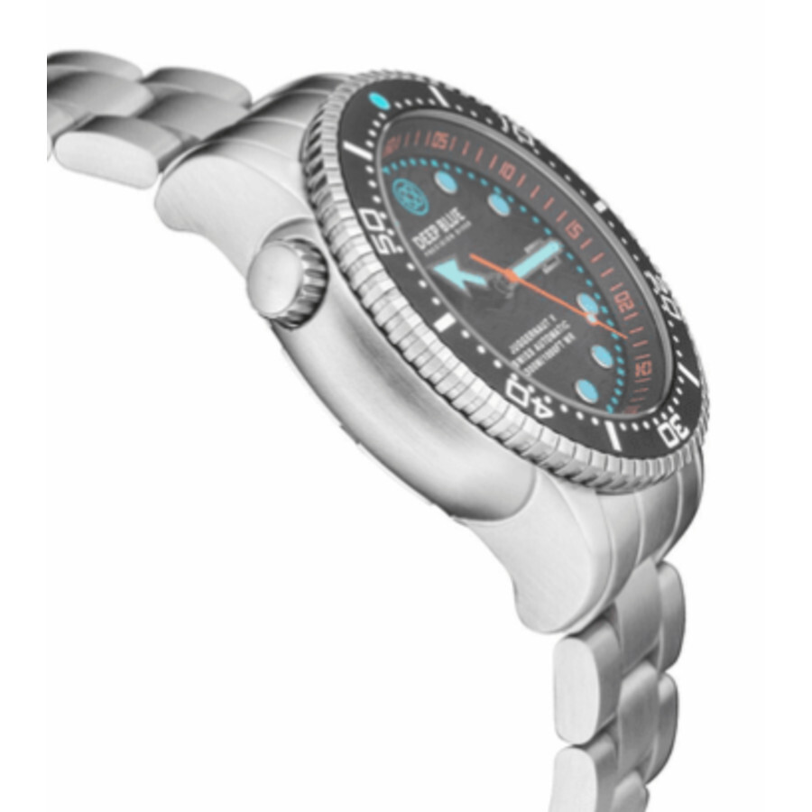 Deep Blue Juggernaut V Automatic Orange Dial Men's Watch ...