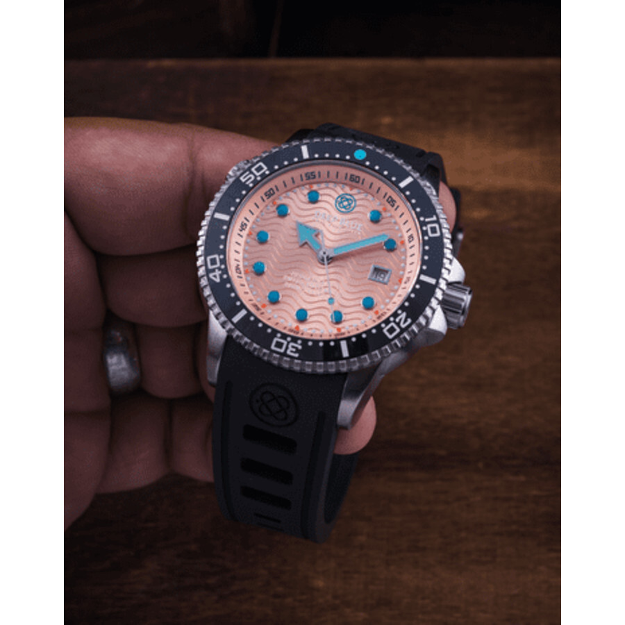 Deep Blue Juggernaut V Automatic Orange Dial Men's Watch ...