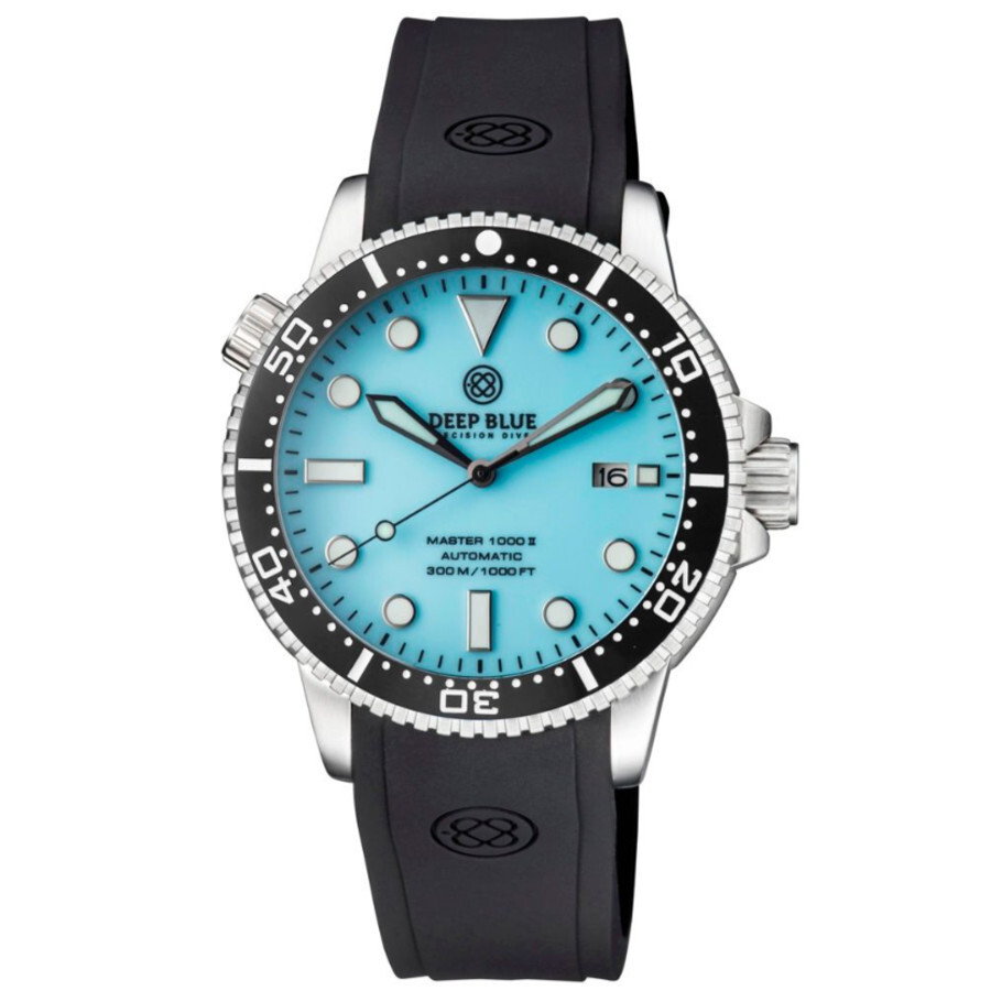 Deep Blue Master 1000 Automatic Blue Dial Men's Watch ...
