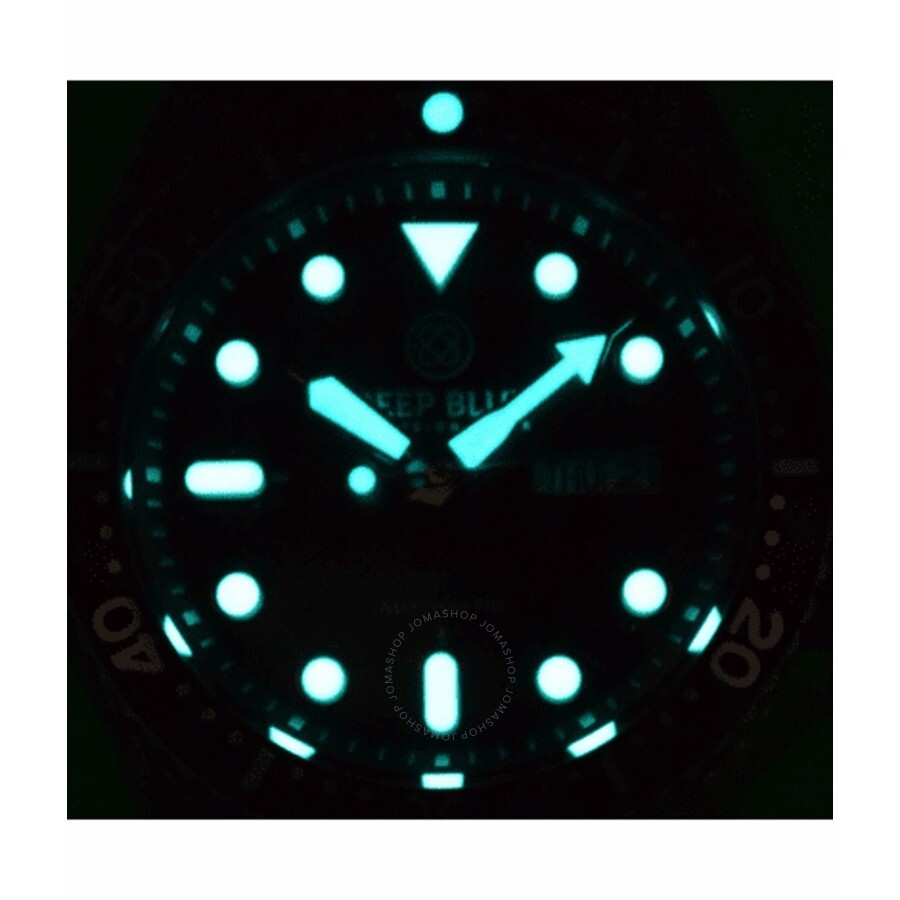 Deep Blue Nato Diver Automatic Blue Dial Unisex Watch ...