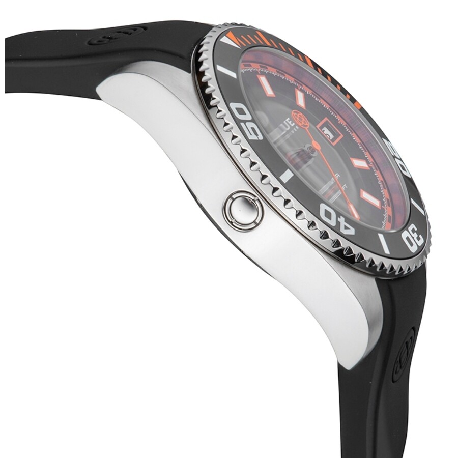 Deep Blue Ocean Diver 500 Automatic Black Dial Men's Watch ...