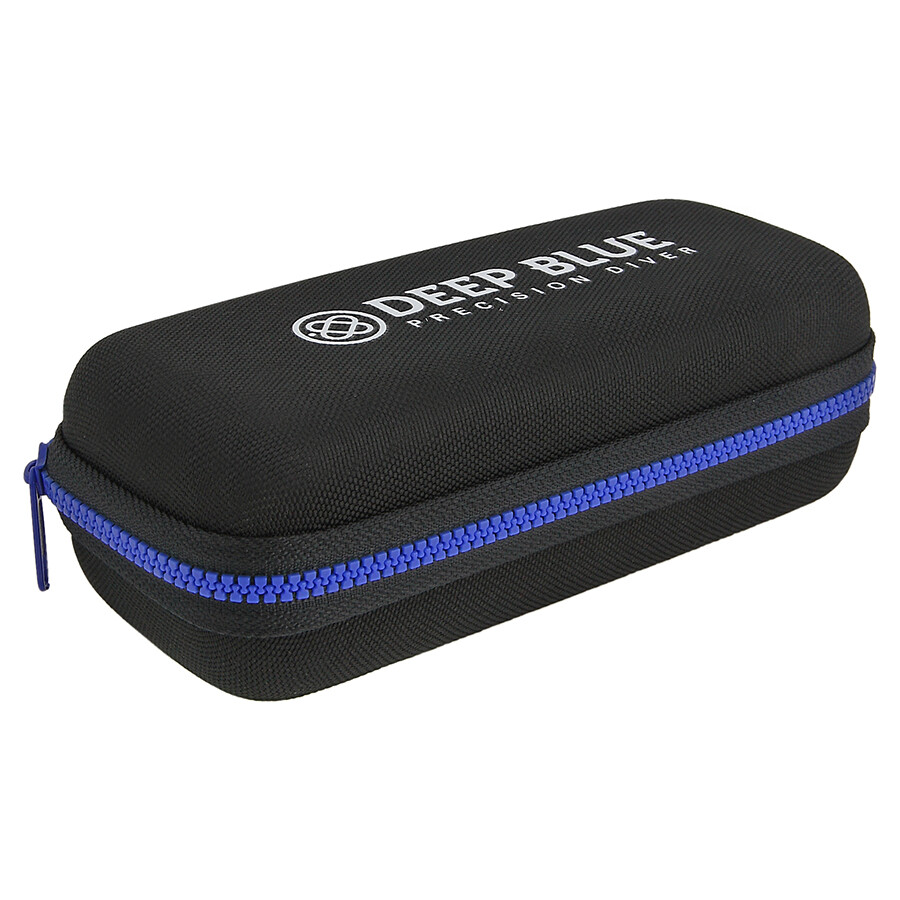 Deep Blue Sea Ram 500 Black Mother of Pearl Dial Silicone Men's Watch ...