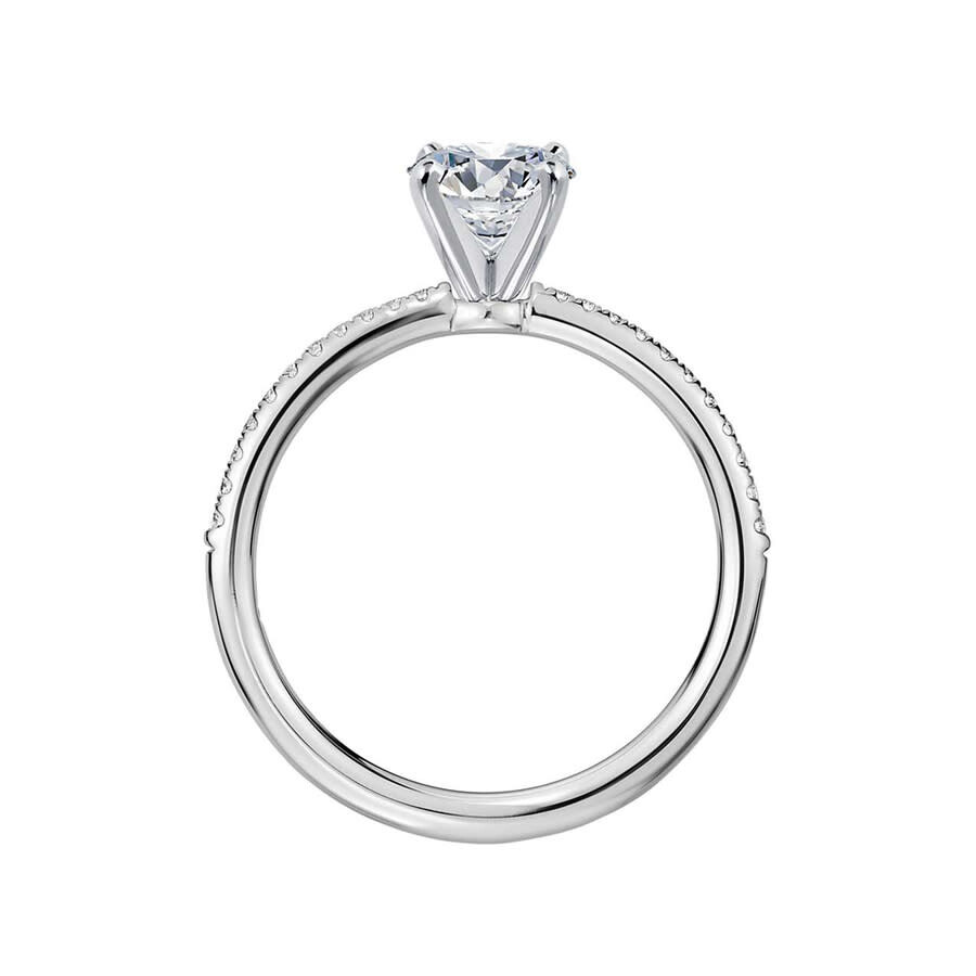 Diamondmuse 2.00 Cttw Round Swarovski White Solitaire Diamond ...