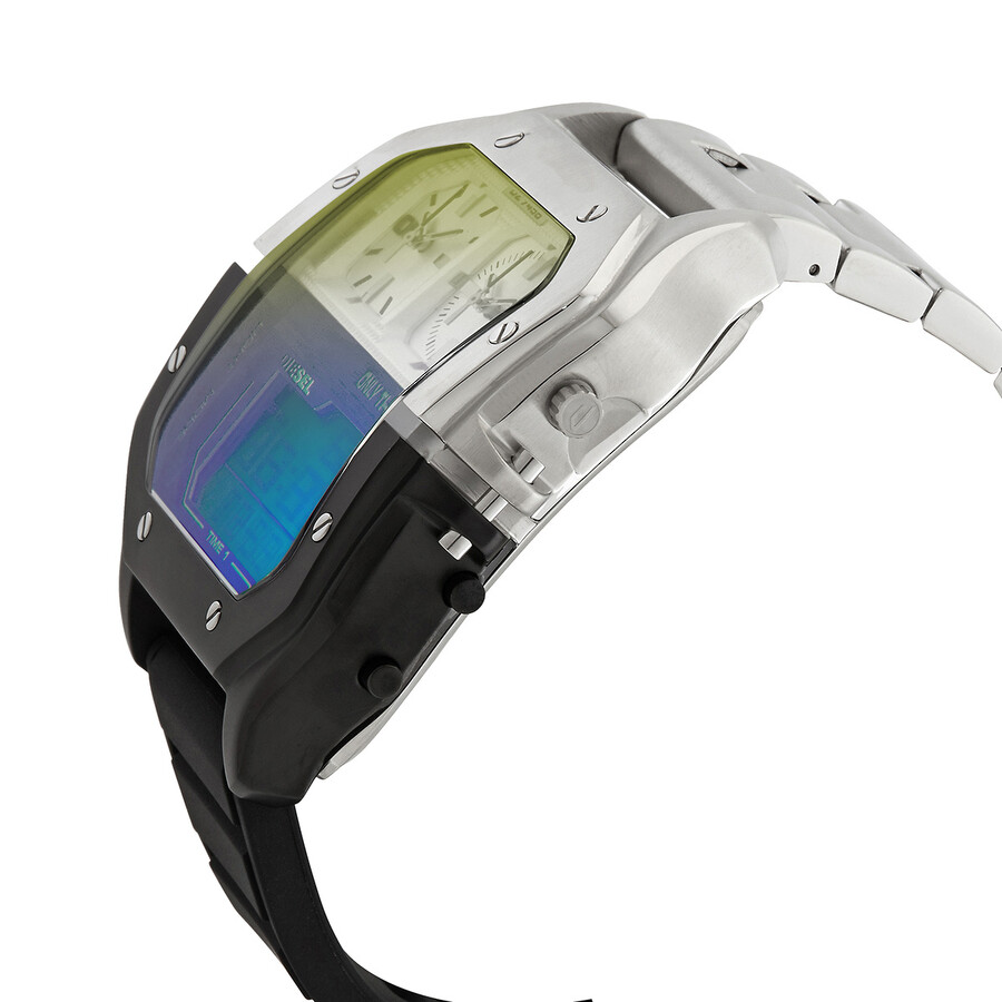 Diesel Clasher Quartz Digital Men's Watch DZ7458 - Watches, Clasher ...