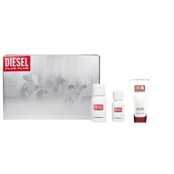 Diesel Ladies Plus Plus Feminine Gift Set Fragrances 7414561587468 ...