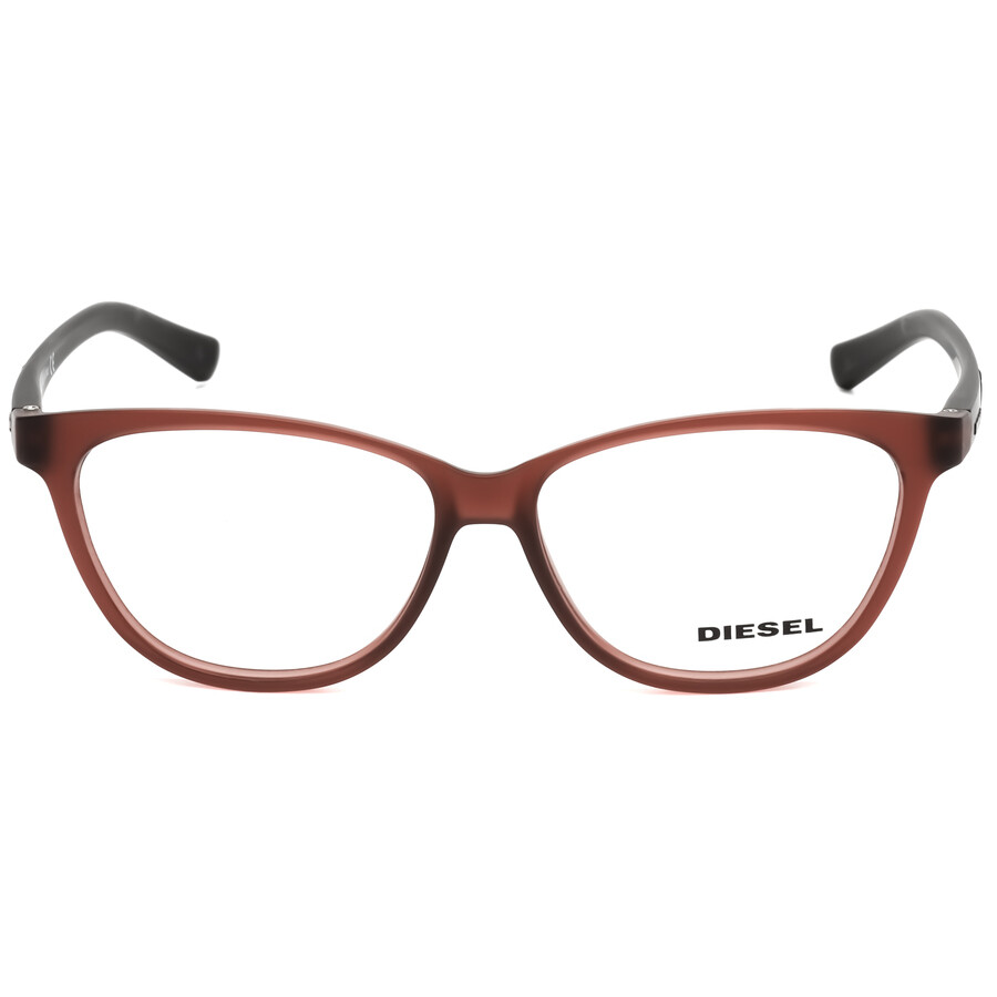 Diesel Ladies Red Oval Eyeglass Frames DL518007053 664689764631 ...