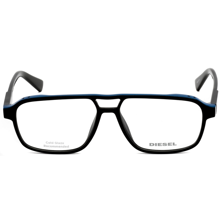 Diesel Men's Black Square Eyeglass Frames DL530900555 889214036810 ...