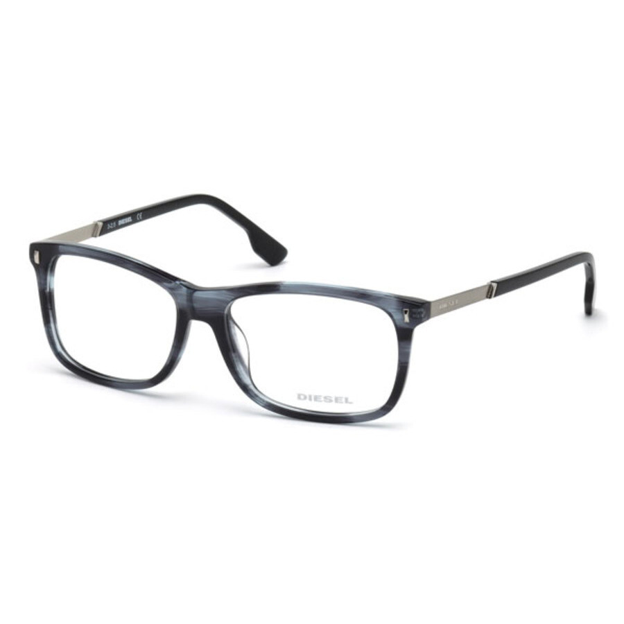 Diesel Men's Blue Square Eyeglass Frames DL519909253 664689765256 ...