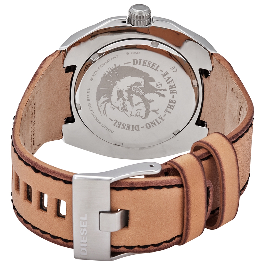 Diesel Stigg Quartz Dark Grey Dial Men's Watch DZ1883 698615132270 ...