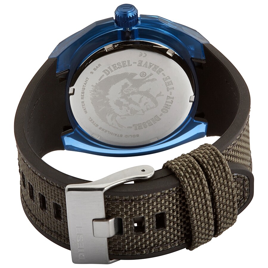 Diesel Stigg Quartz Matte Grey Dial Men's Watch DZ1885 698615132294 ...