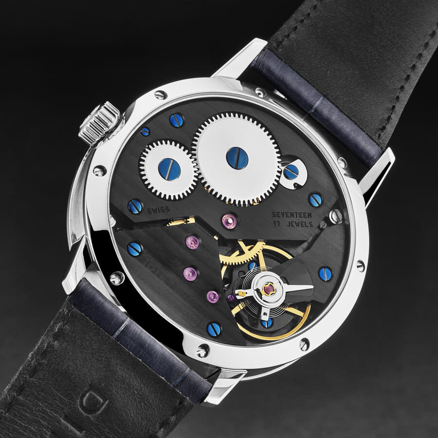 Dietrich Night Hand Wind Blue Dial Men's Watch NB BLU - Watches, Night ...