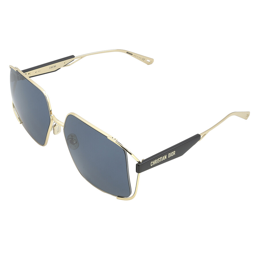 Dior Blue Irregular Ladies Sunglasses ARCHDIOR S1U B0B0 CD40037U 10V 61 ...