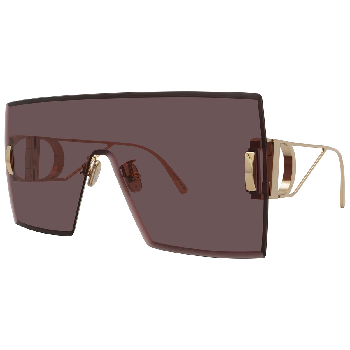 Dior Burgundy Square Ladies Sunglasses 30MONTAIGNE M1U B0D0 ...