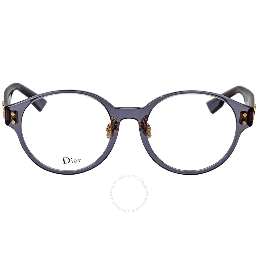 Dior Clear Demo Round Unisex Eyeglasses Diorcd3f 0pjp 5019