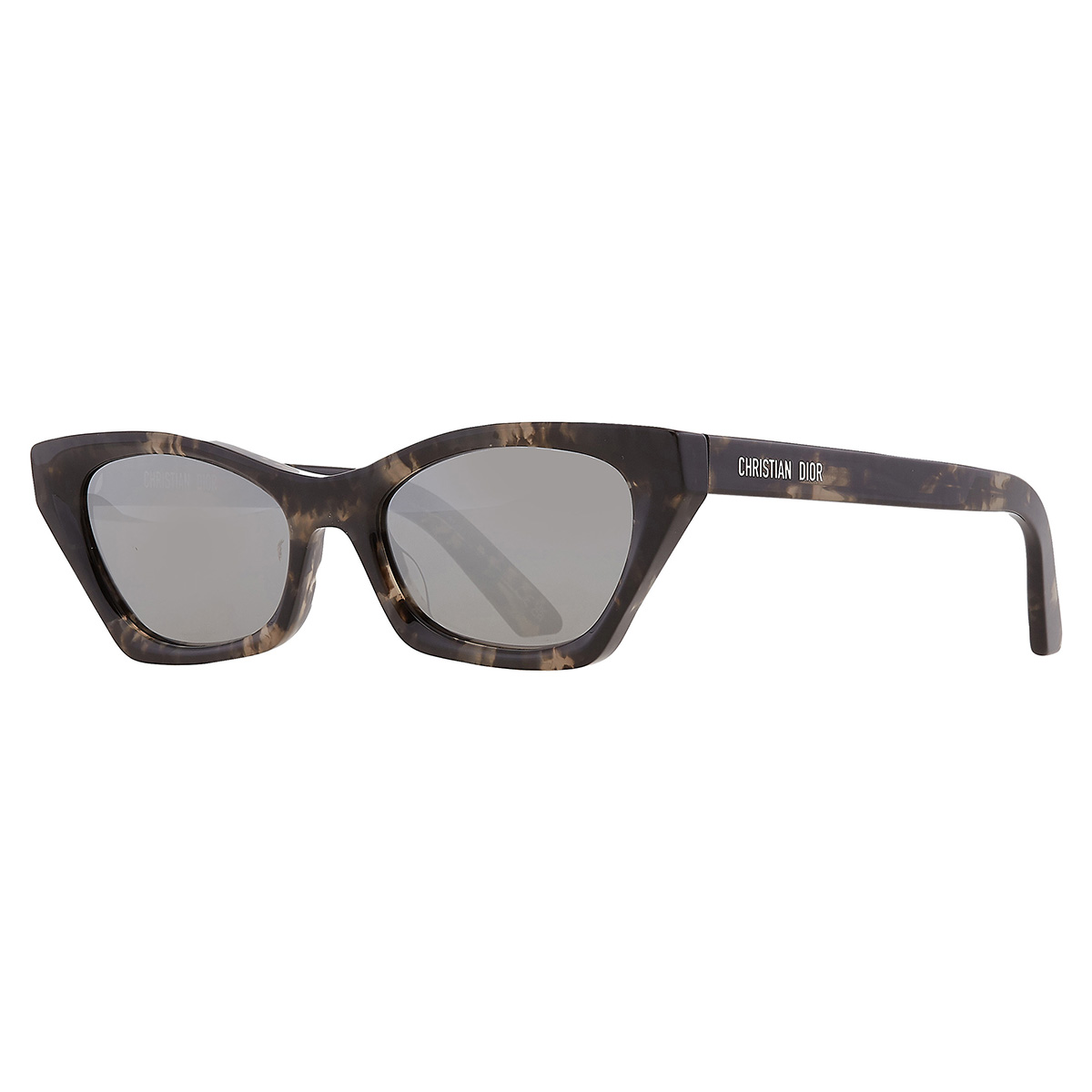 Dior Grey Cat Eye Ladies Sunglasses DIORMIDNIGHT B1I CD40091I 55C 53 ...