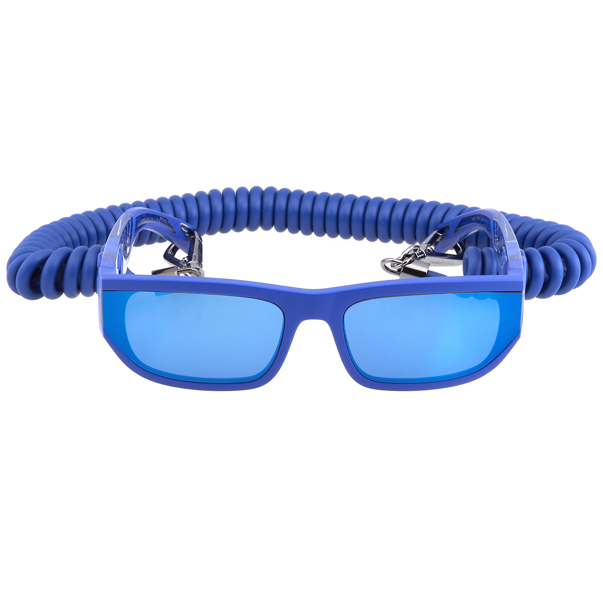 Dolce & Gabbana Blue Mirrored Blue Rectangular Men's Sunglasses DG6172 ...