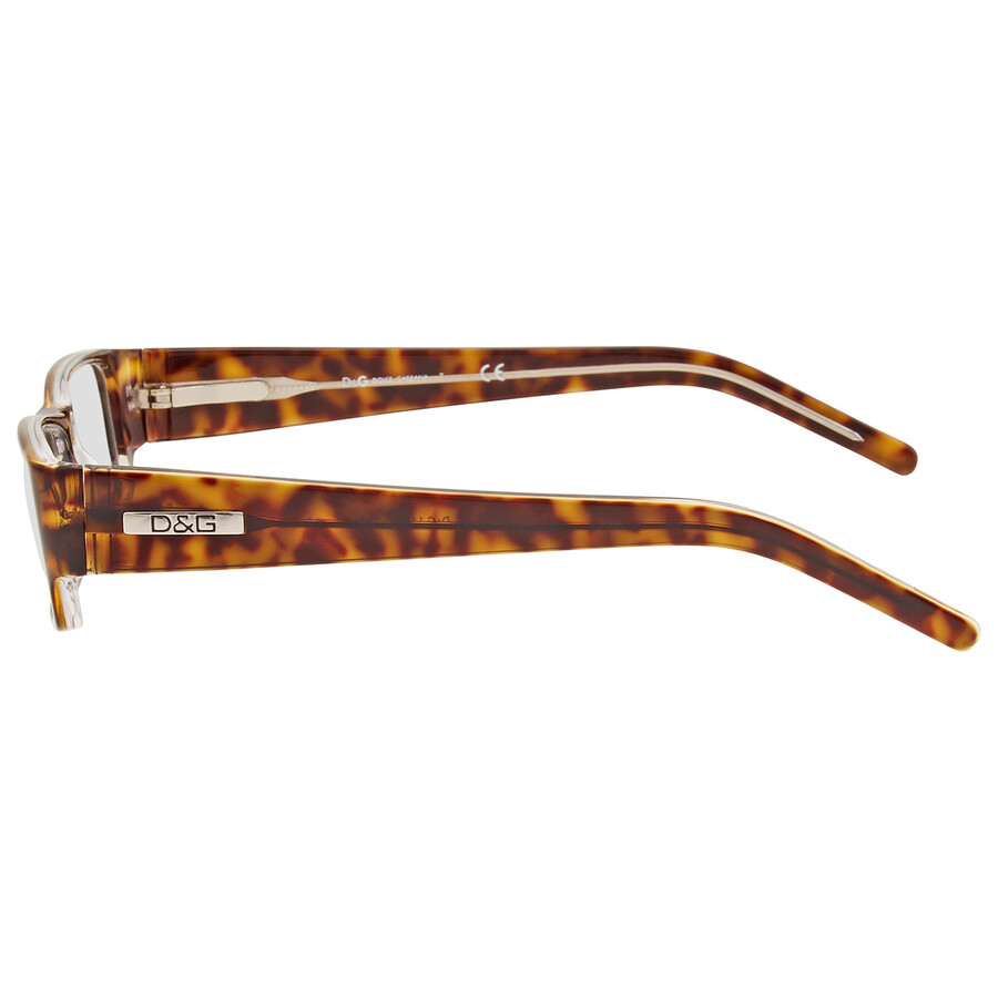 Dolce & Gabbana Clear Demo Lens Rectangular Unisex Eyeglasses DD1150 ...