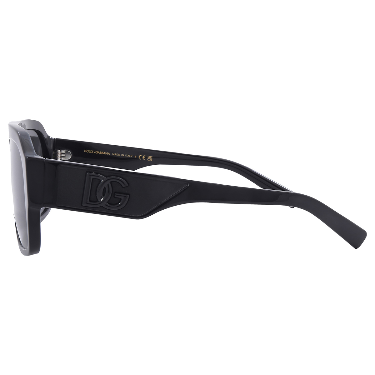 Dolce & Gabbana Dark Gray Pilot Men's Sunglasses DG4403 501/87 58 ...