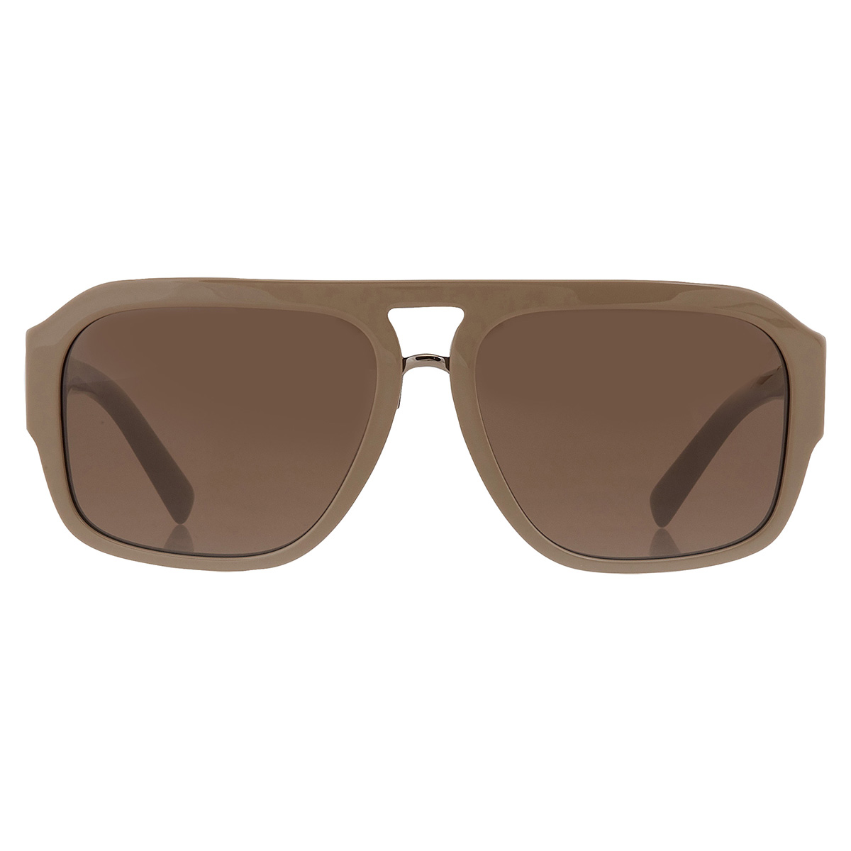 Dolce & Gabbana Dark Green Pilot Men's Sunglasses DG4403 332982 58 ...