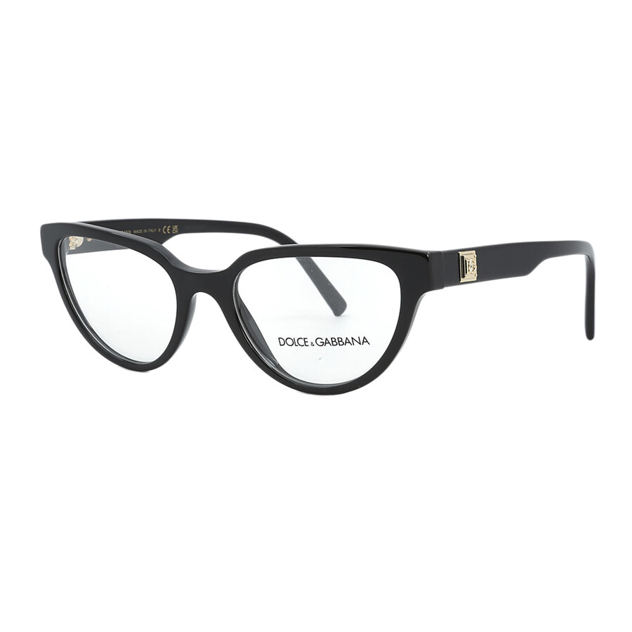 Dolce & Gabbana Demo Cat Eye Ladies Eyeglasses DG3358 501 53 8056597756129 - Eyeglasses, Dolce ...