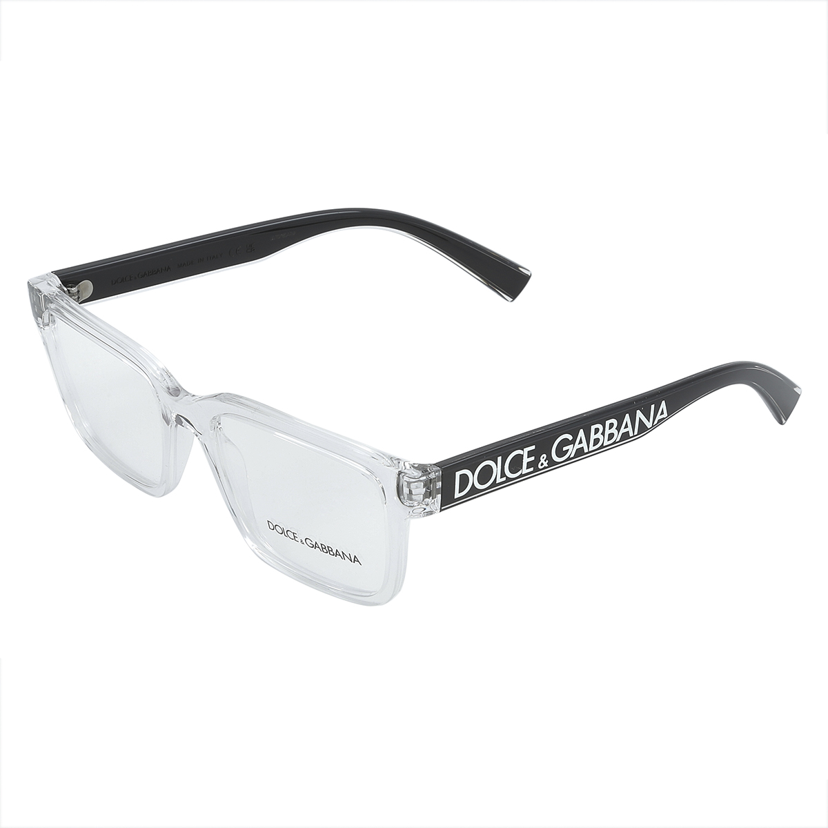 Dolce & Gabbana Demo Rectangular Men's Eyeglasses DG5102 3133 53 ...