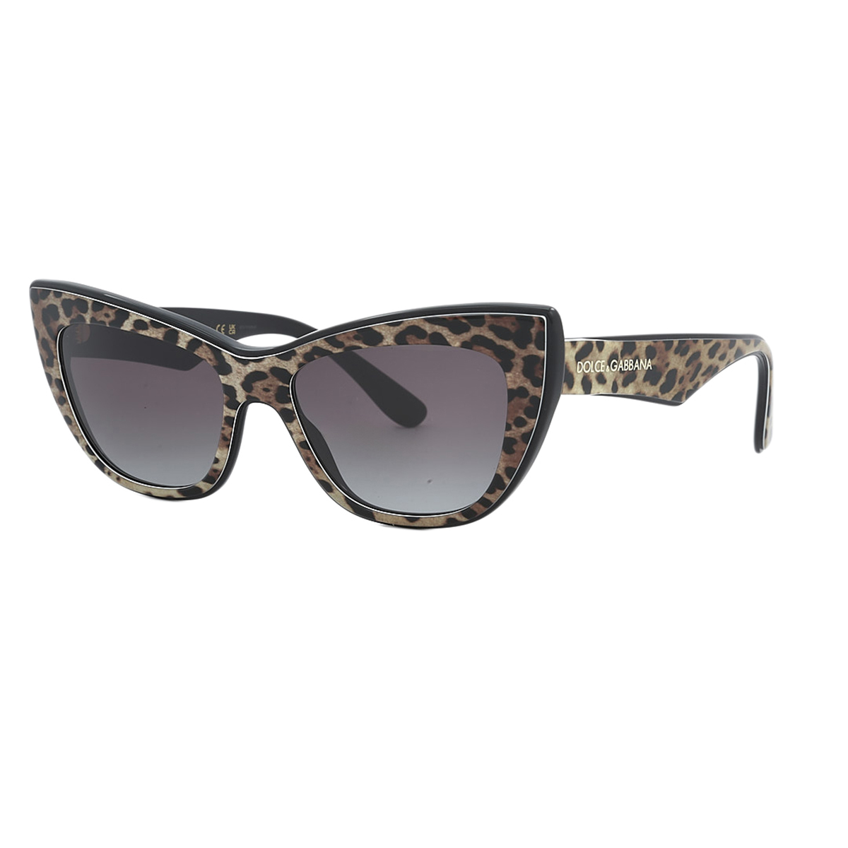 Dolce & Gabbana Gray Gradient Cat Eye Ladies Sunglasses DG4417 31638G ...
