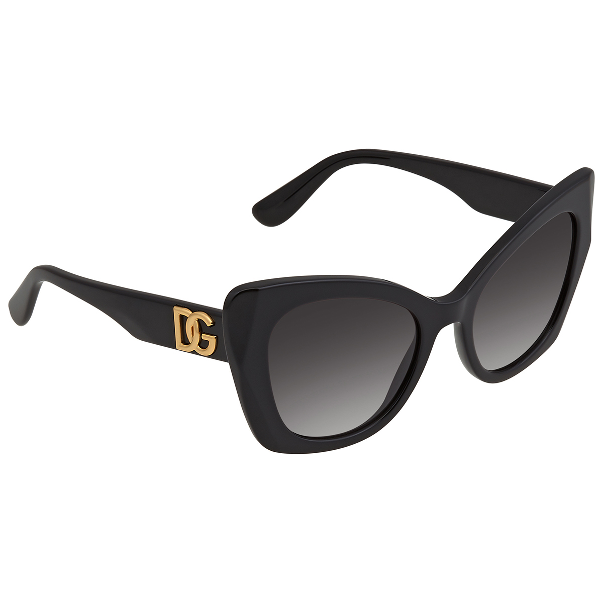 Dolce & Gabbana Grey Gradient Butterfly Ladies Sunglasses DG4405 501/8G ...